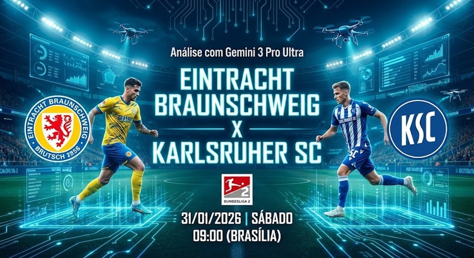 Palpite Eintracht Braunschweig X Karlsruher SC - Bundesliga 2